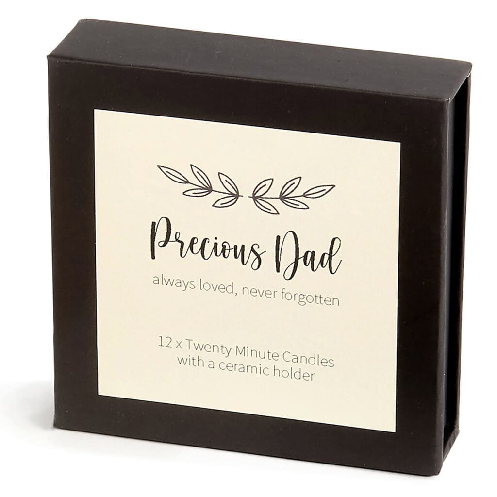 In Loving Memory – Precious Dad – Cotton & Grey