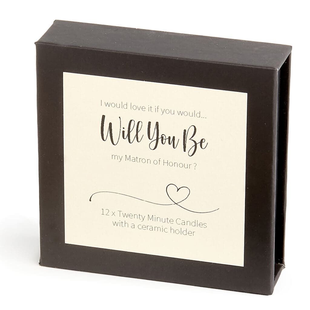 Wedding – Will You Be My Matron of Honour – Cotton & Grey